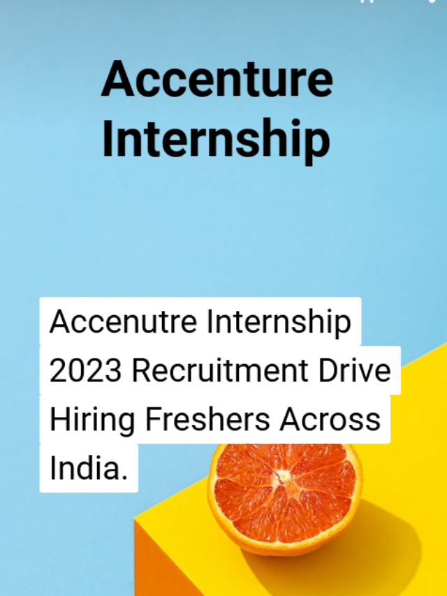 Accenutre Internship Recruitment 2023 Hiring Freshers - Kickcharm Blog Accenutre Internship Recruitment 2023 Hiring Freshers - Kickcharm Blog
